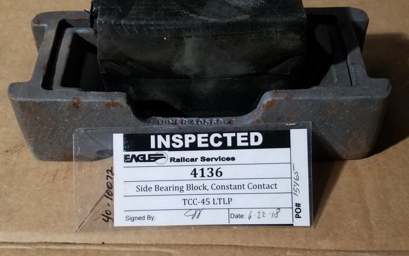 CONSTANT CONTACT SIDE BEARING. Miner TCC-45 LTLP | Surplus Railcar ...