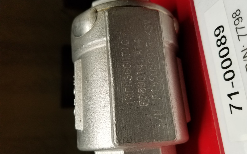 BALL VALVE. Jamesbury 1" 6FR-3600TT. Full Port. SS 6FR-3600TT-1 ...